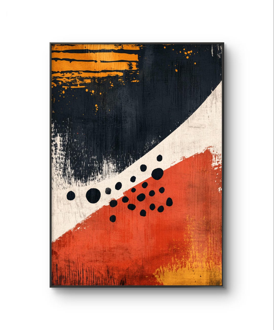 African Poster, Afrocentric Traditional Wall Art, Inspired by Abstract ...