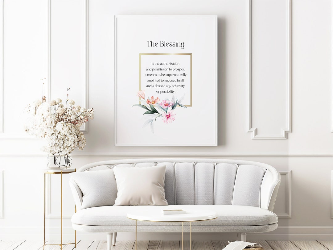 The Blessing Meaning is the Authorization and Permission to Prosper ...