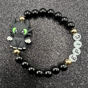 Toothless Dragon Bracelet, Glow in the Dark How to Train Your Dragon ...