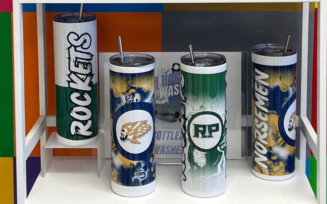 Made to Order, Tumblers, Sports Team, Personalization, School Team, - Etsy