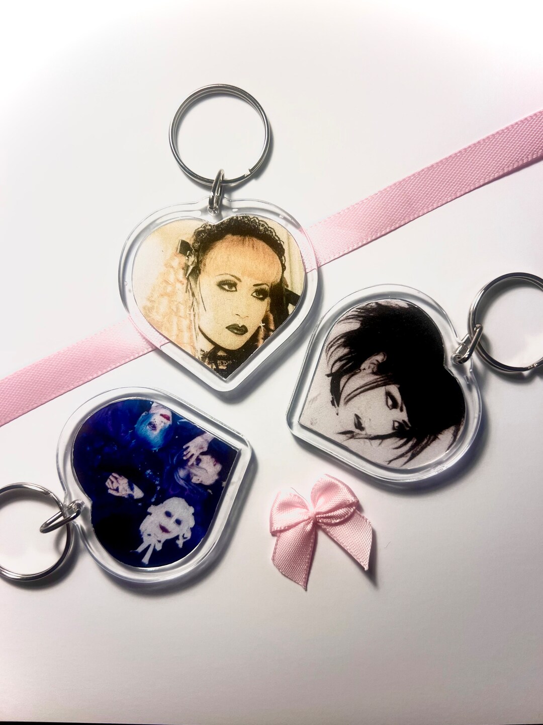 Malice Mizer Mana Sama Heart Keychains - Etsy UK