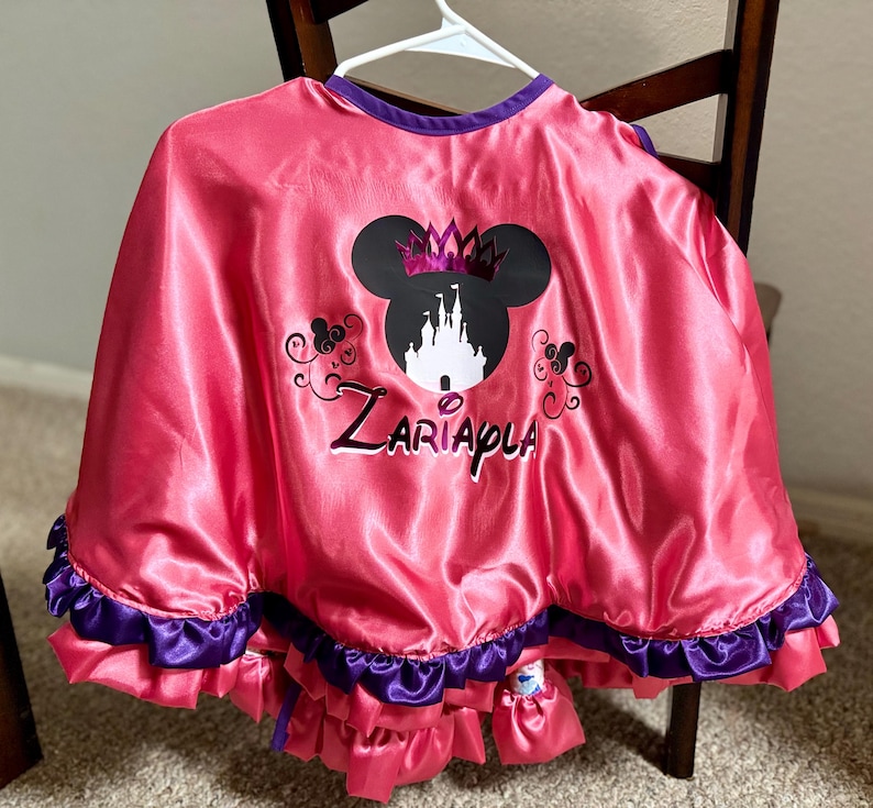 Customizable Princess Dress Cape, Pageant, Makeup, Cutting Cape - Etsy