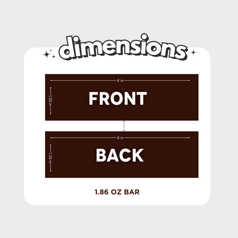 Custom Personalized Printable Snickers Bar Box Label Canva Template ...