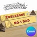 Custom Personalized Printable Toblerone Bar Box Label | Canva Template ...