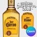 Personalized Custom Jose Cuervo Tequila Editable Label Canva Template ...