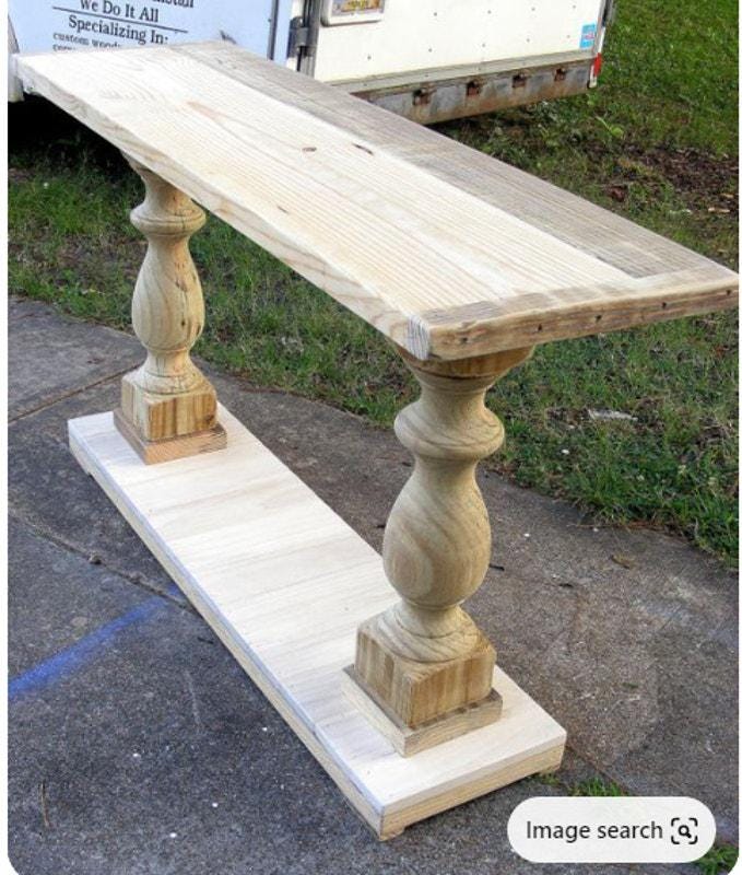 Round Bed Post Walnut Stain Wood & Resin Posts/pillars/columns Salvage ...
