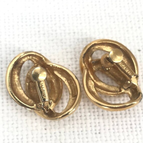 Napier 2 Pc. VINTAGE Set Gold-Tone Plated Double Link… - Gem