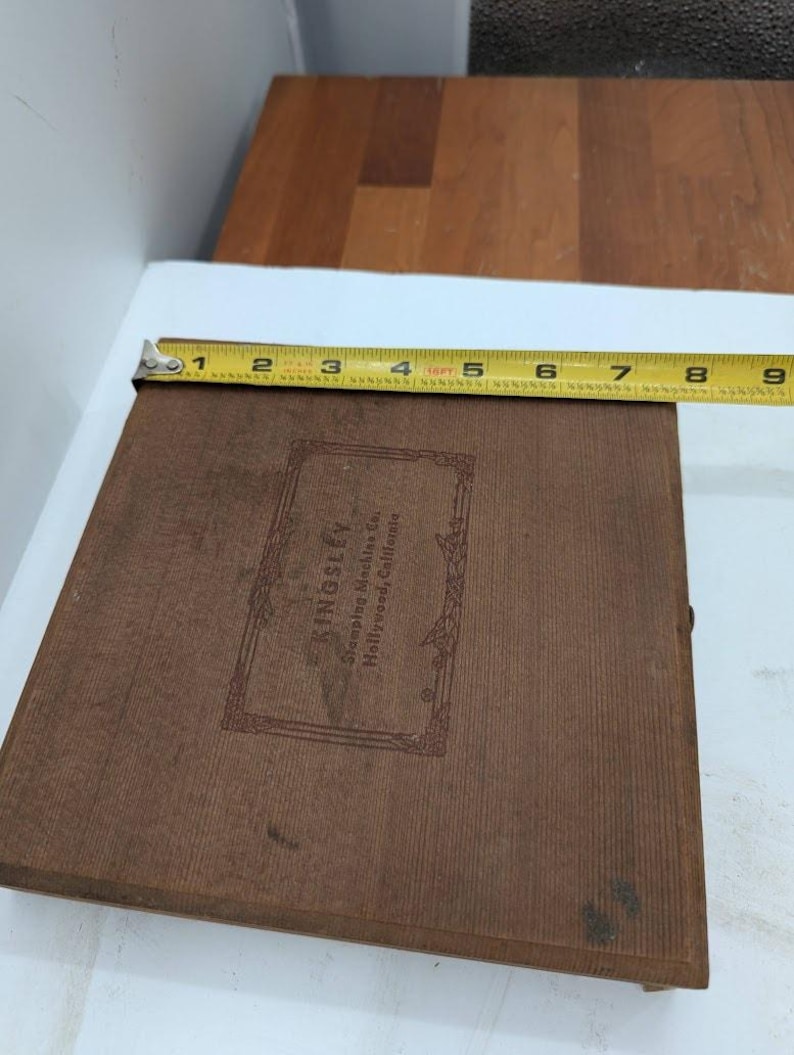 KINGSLEY Hot FOIL Stamping Printer Letters Typeset 24 Pt. KEYNOTE ...