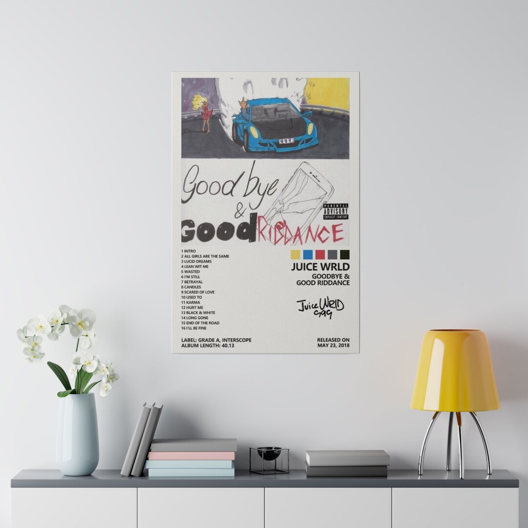 Goodbye & Good Riddance Album Cover Canvas - Etsy