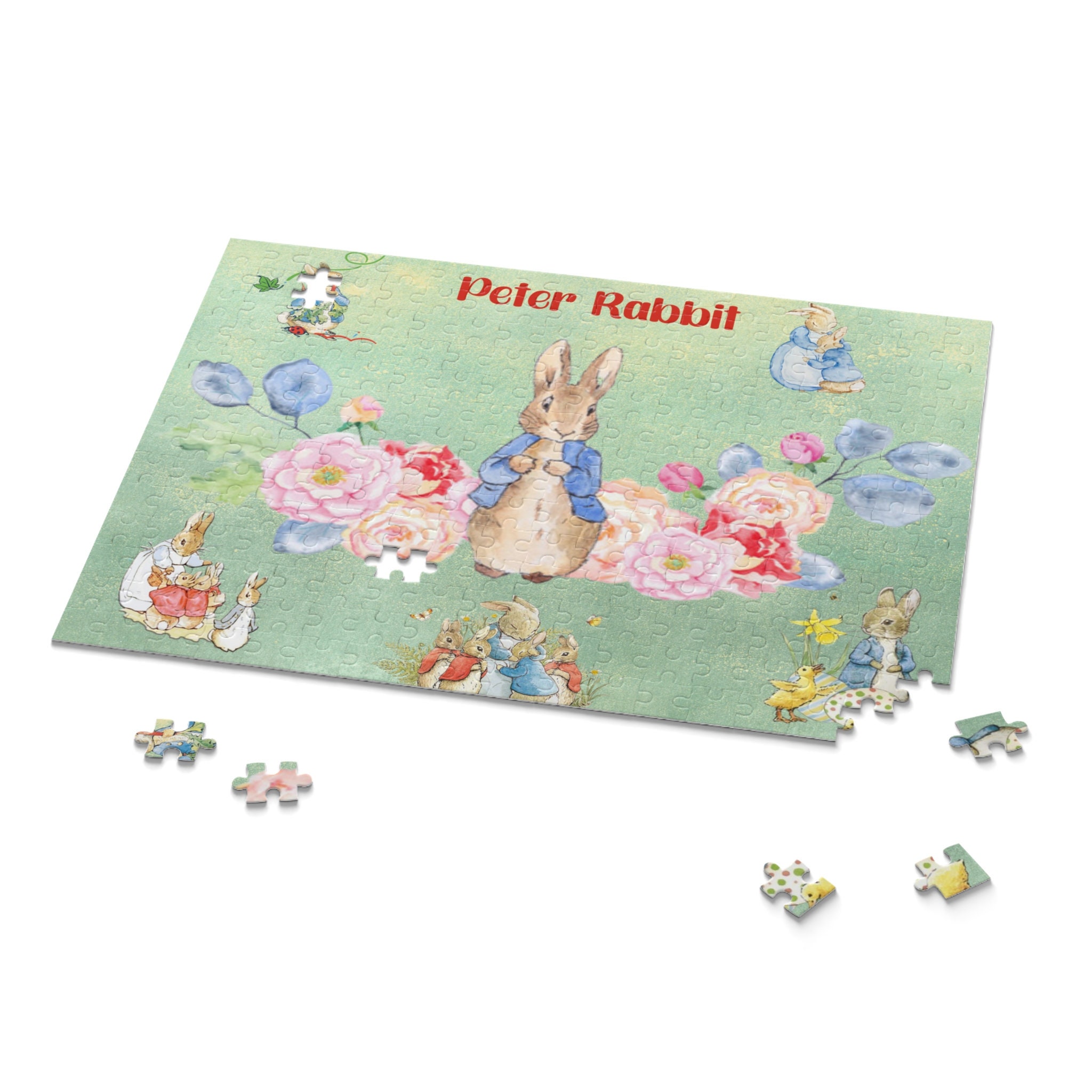 Peter Rabbit Adventures Jigsaw Puzzle 120, 252, 500-piece, Puzzle Gifts ...