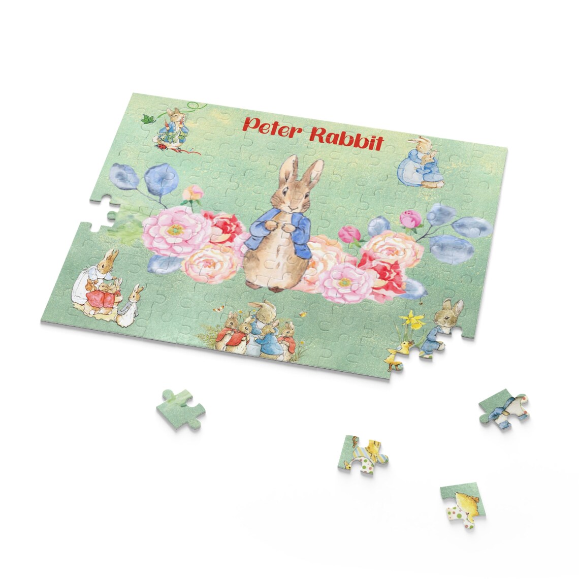 Peter Rabbit Adventures Jigsaw Puzzle 120, 252, 500-piece, Puzzle Gifts ...