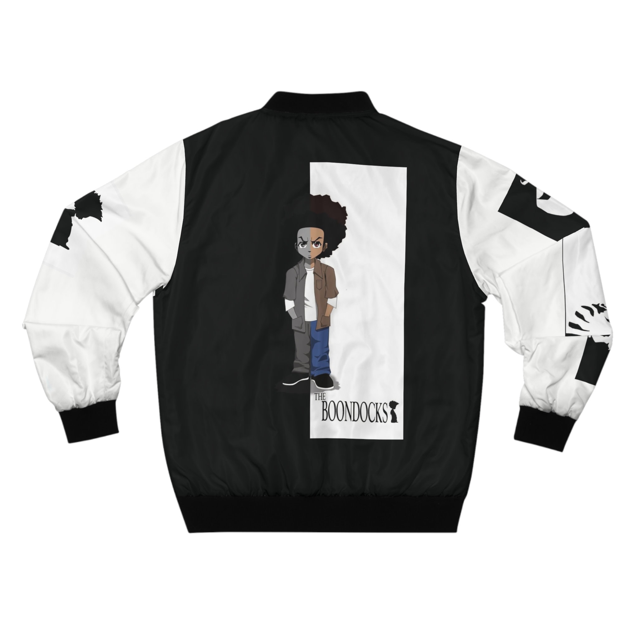 Boondocks Bomber Jacket Huey Edition black - Etsy