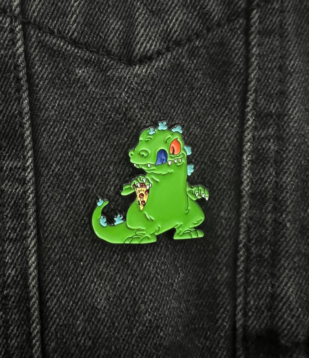Reptar Enamel Pin Rugrats - Etsy