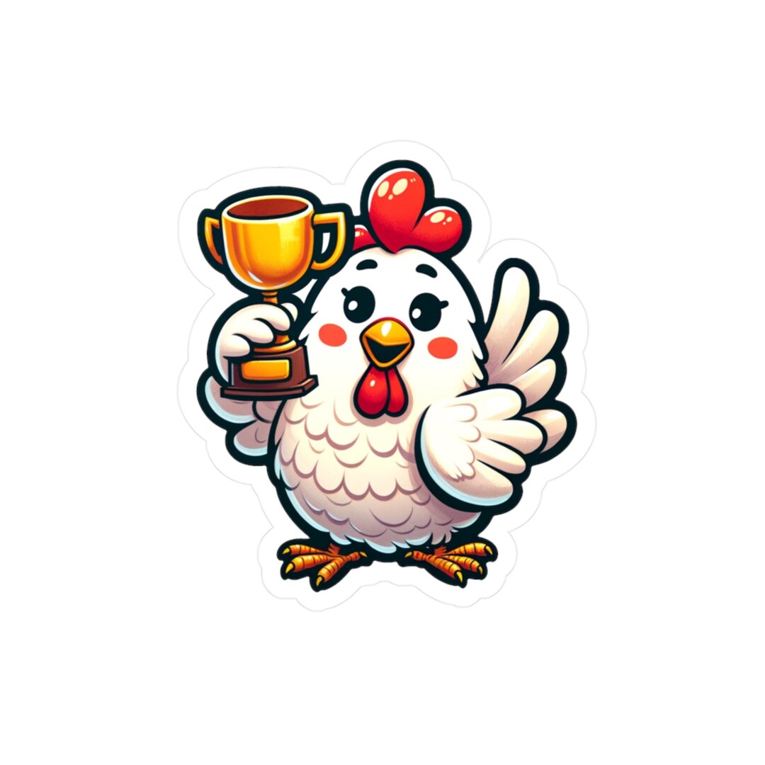 Winner Winner Kiss-cut Vinyl Decals - Etsy