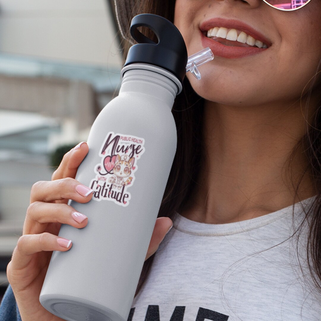 Public Health Nurse, Public Health Stickers, Cat Nurse Sticker, Cat ...