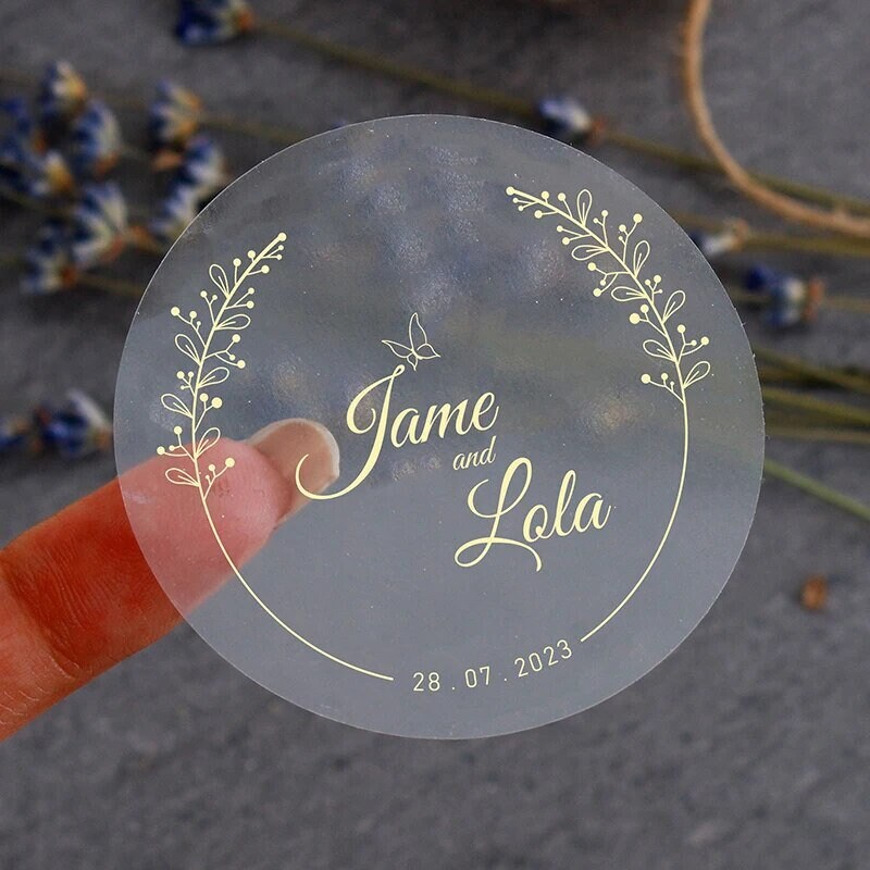 Invitation Stickers - Etsy