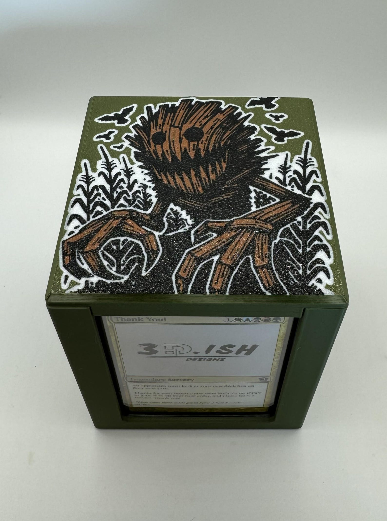 Rendmaw, Creaking Nest - Magnetic Commander Showcase Deck Box - Etsy