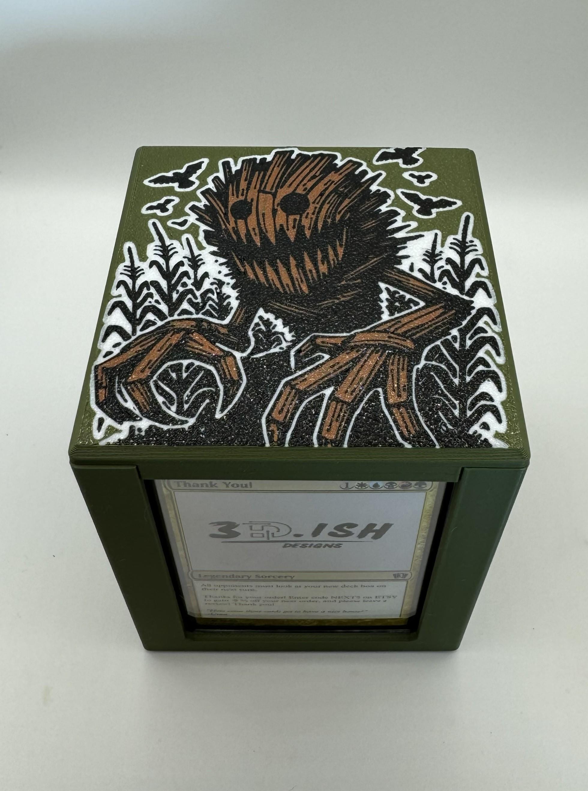 Rendmaw, Creaking Nest - Magnetic Commander Showcase Deck Box - Etsy