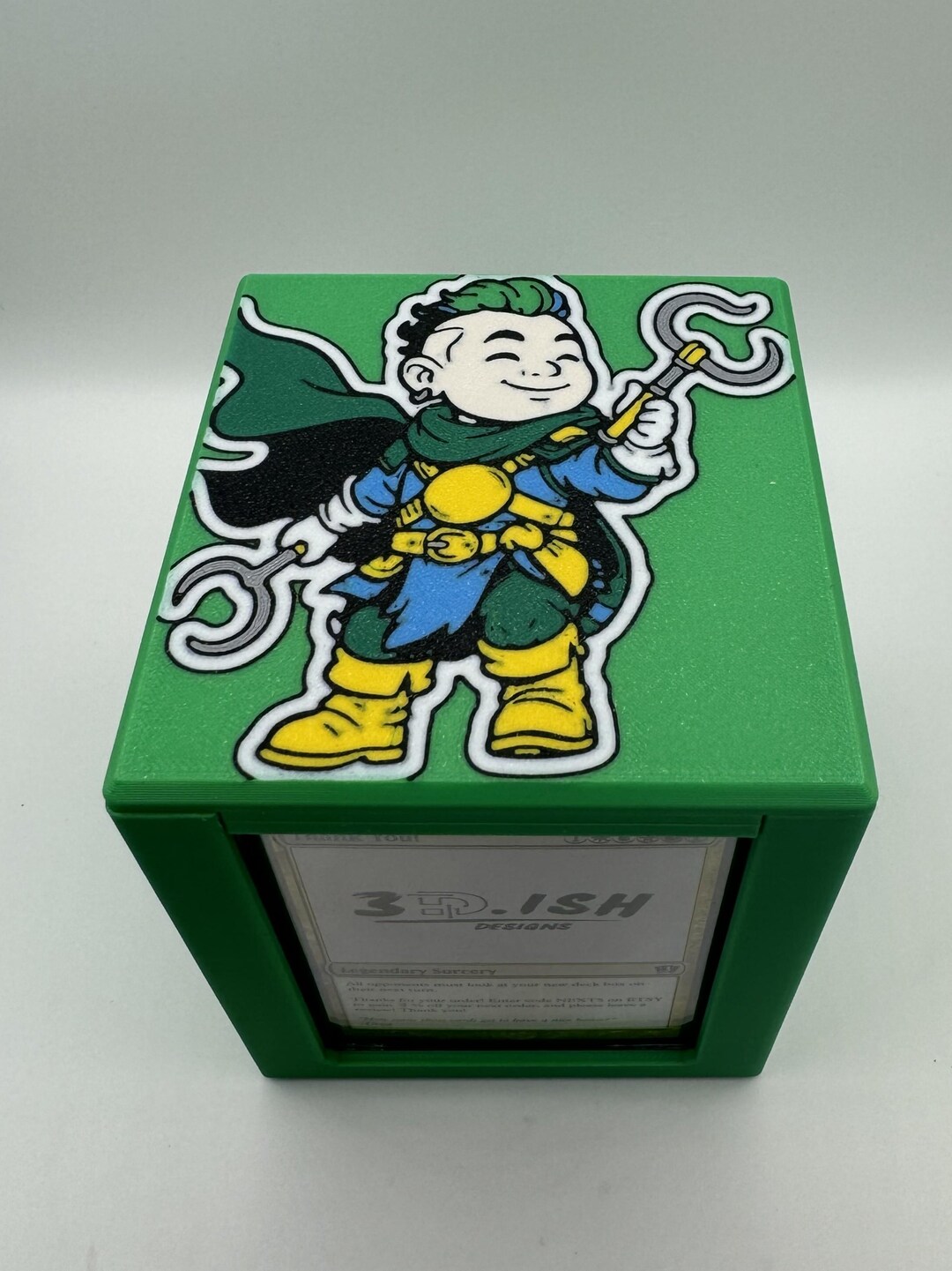 Kinnan, Bonder Prodigy - Magnetic Commander Showcase Deck Box - Etsy