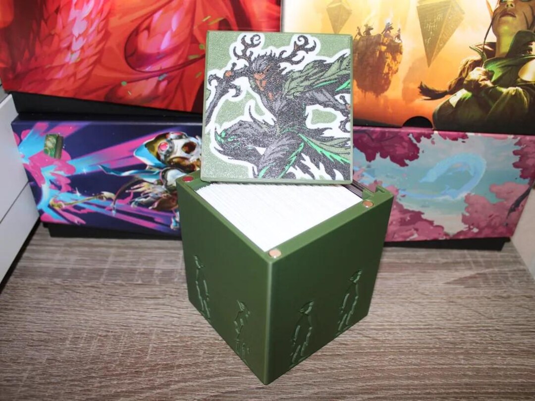 Rhys the Redeemed - Magnetic Commander Showcase Deck Box - Etsy