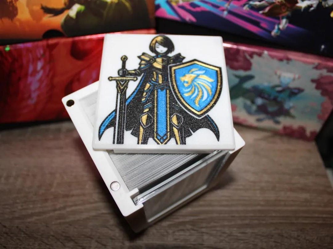 Myrel, Shield of Argive - Magnetic Commander Showcase Deck Box - Etsy