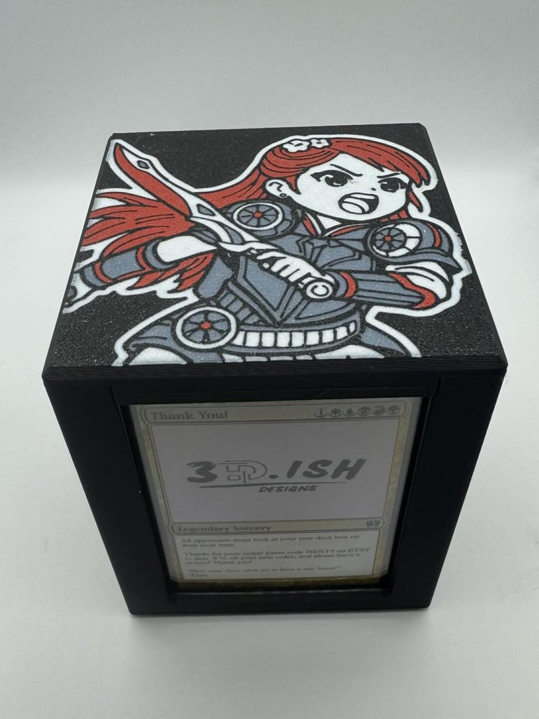 Najeela, the Blade Blossom - Magnetic Commander Showcase Deck Box - Etsy