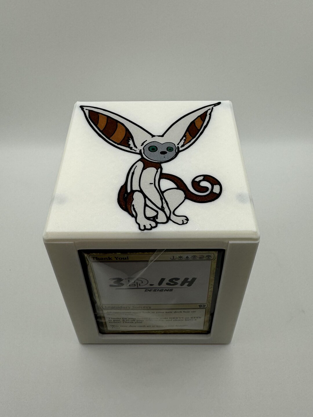 Winged Lemur - Magnetic Commander Showcase Deck Box - Etsy