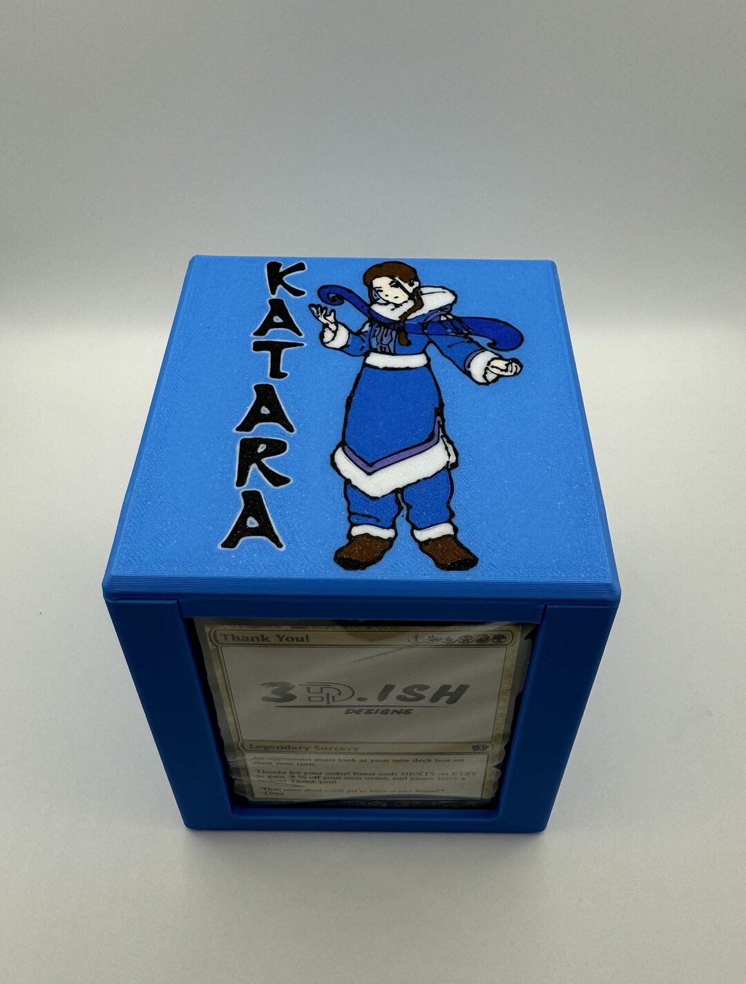 Water Bender - Magnetic Commander Showcase Deck Box - Etsy