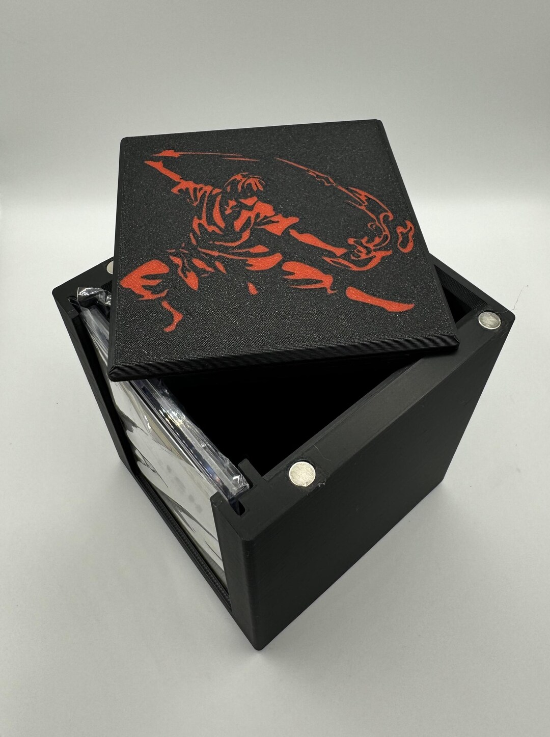 Fire Bender - Magnetic Commander Showcase Deck Box - Etsy