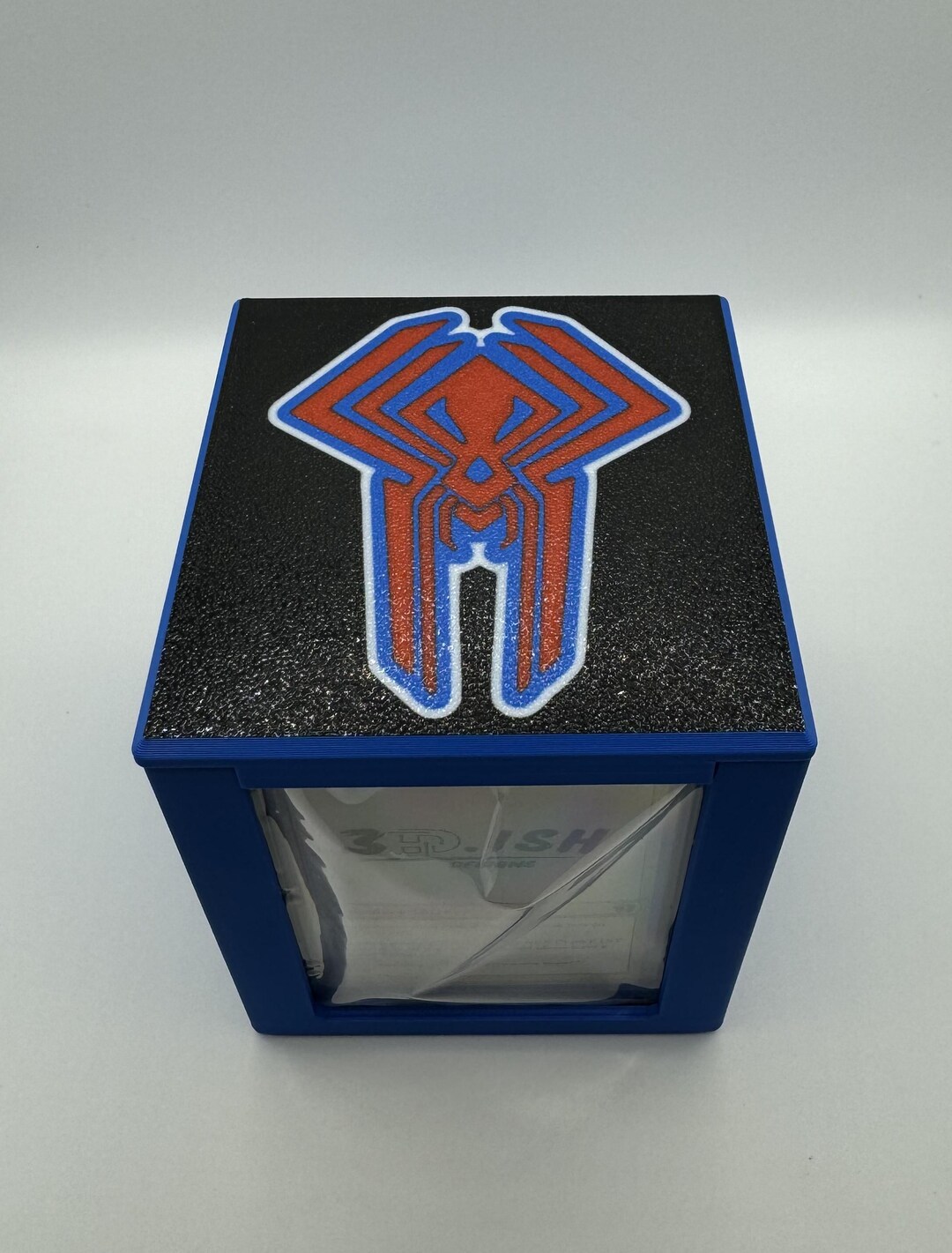 Spiderman Symbol - Magnetic Commander Showcase Deck Box - Etsy