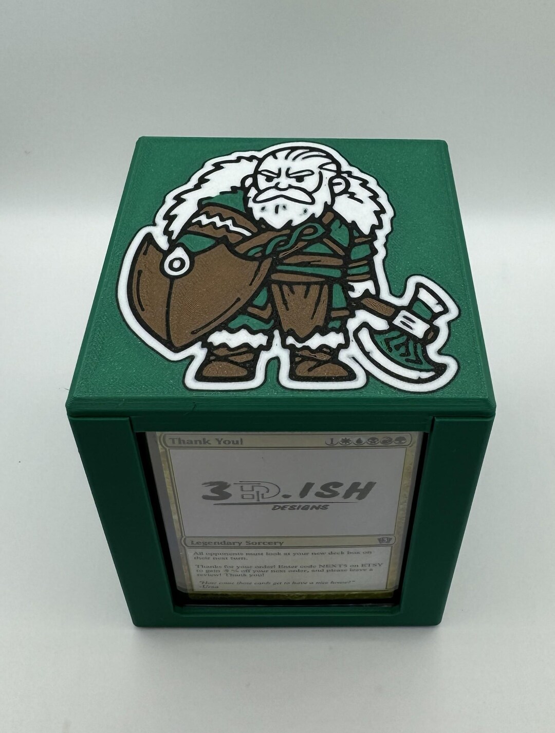 Fynn - Magnetic Commander Showcase Deck Box - Etsy