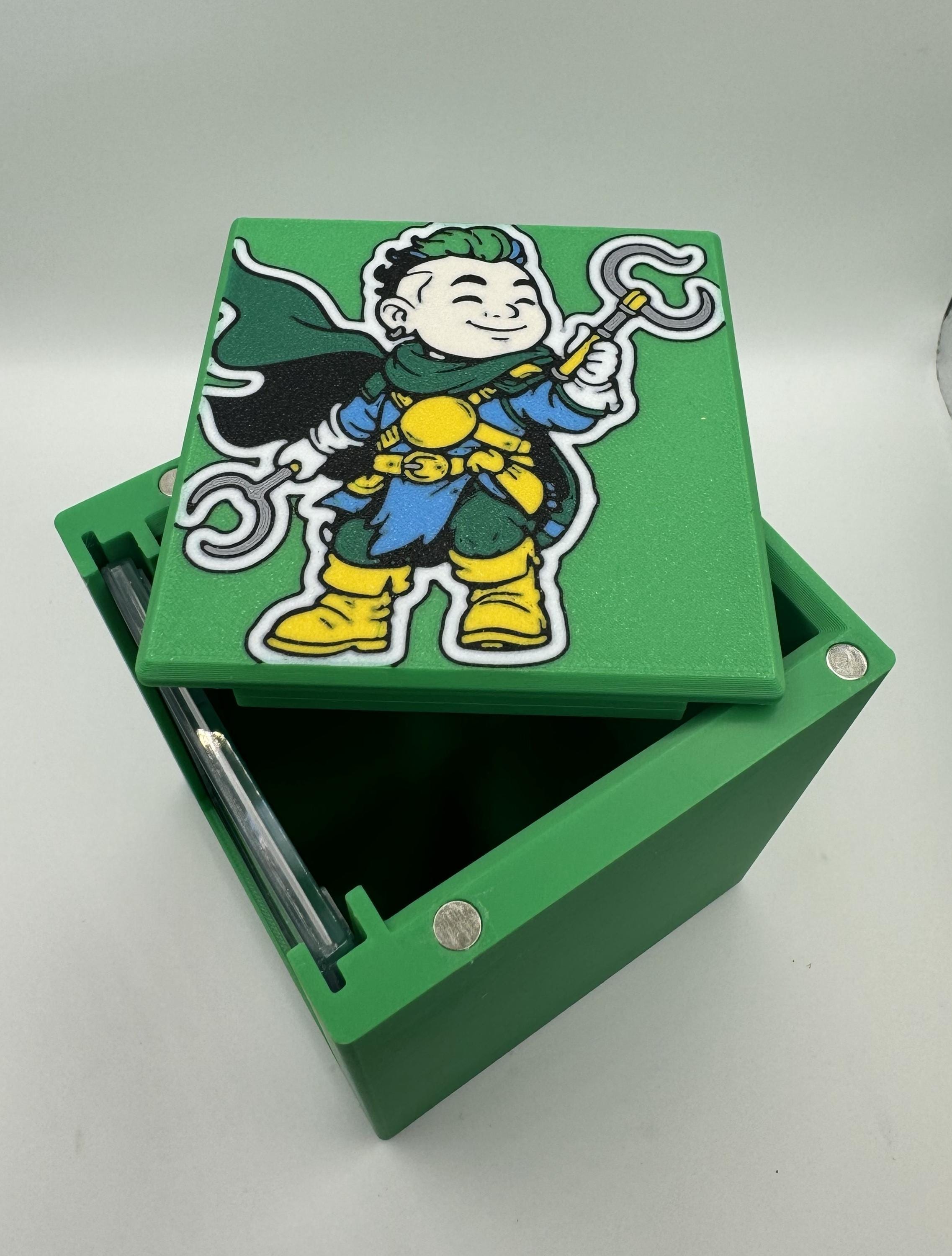 Kinnan, Bonder Prodigy - Magnetic Commander Showcase Deck Box - Etsy