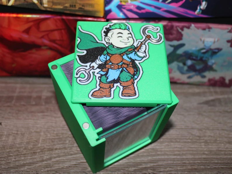 Kinnan, Bonder Prodigy - Magnetic Commander Showcase Deck Box - Etsy