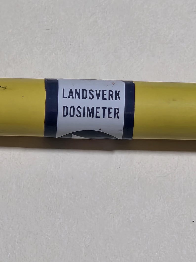 Cold War Era Civil Defense CDV 742 Dosimeter - Etsy