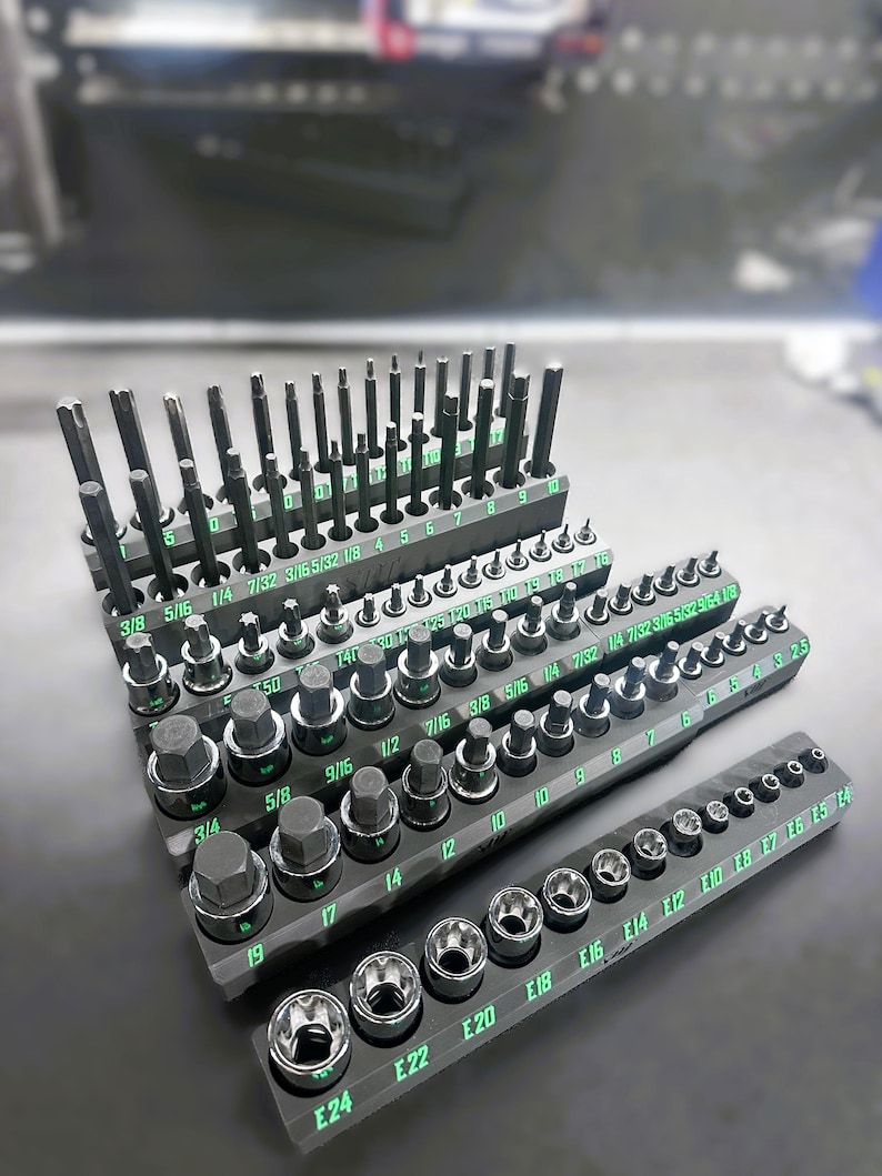 87 Pc TORX and Hex Bit Socket Holder Set - Etsy