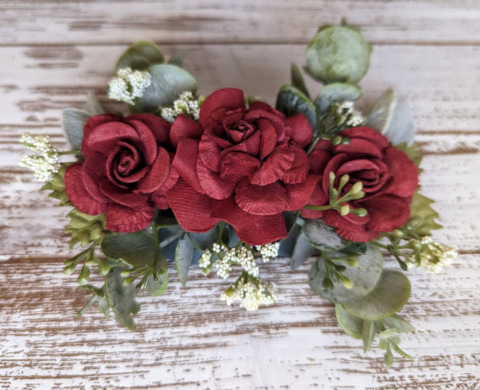 Rosie Rose Hairpiece - Etsy