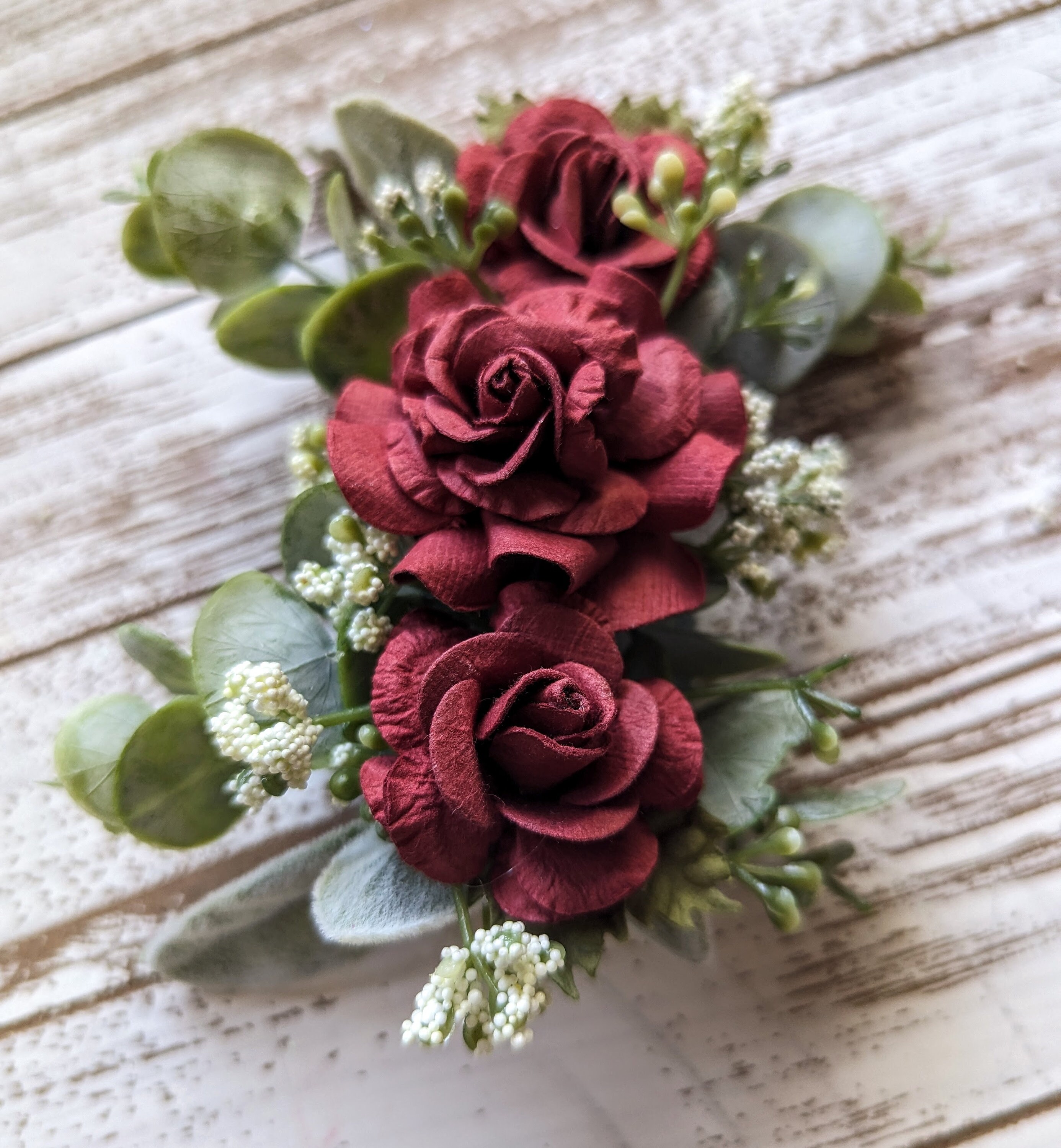Rosie Rose Hairpiece - Etsy