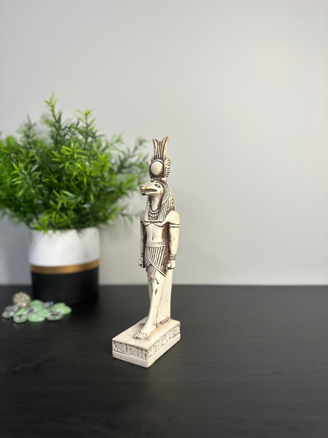 Egyptian God Anubis Statue, Polyresin Statue of Anubis, God Anubis ...