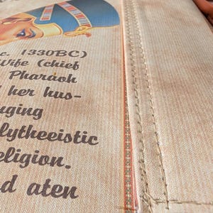 Ancient Egyptian Tote Bag: Hieroglyphic Microfiber Leather Shoulder Bag ...