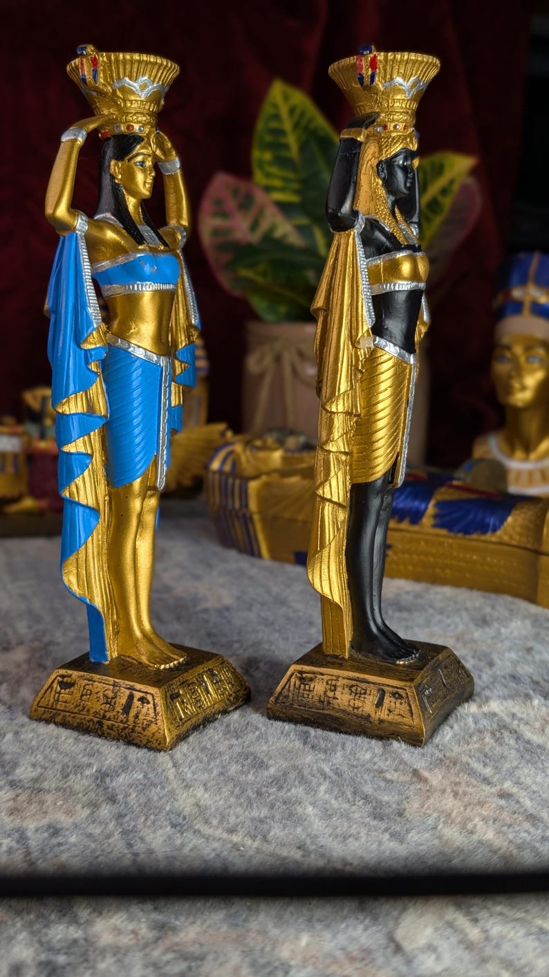 Egyptian Queen Cleopatra Statue, Ancient Egyptian Queen Statue, Dancing ...