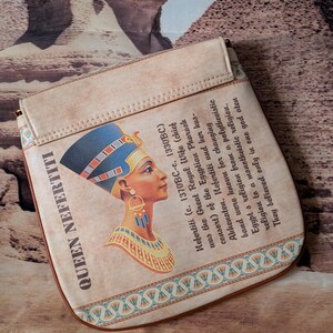 Ancient Egyptian Tote Bag: Hieroglyphic Microfiber Leather Shoulder Bag ...
