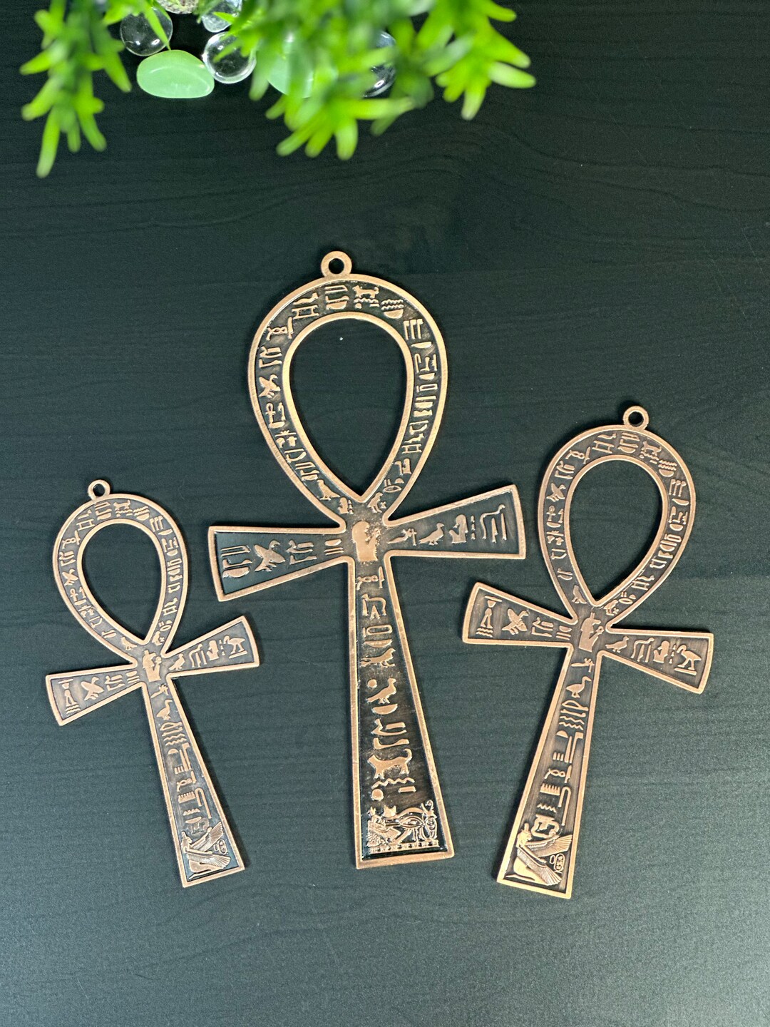 Ancient Egyptian Key of Life Ankh, Set of 3 Handmade Egyptian Ankh, Key ...