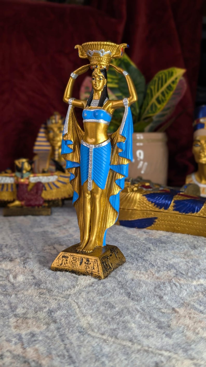 Egyptian Queen Cleopatra Statue, Ancient Egyptian Queen Statue, Dancing ...