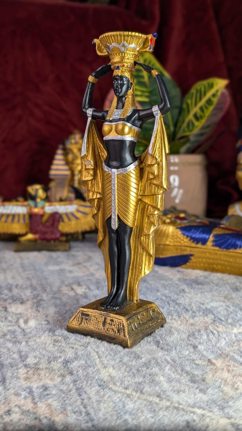 Egyptian Queen Cleopatra Statue, Ancient Egyptian Queen Statue, Dancing ...
