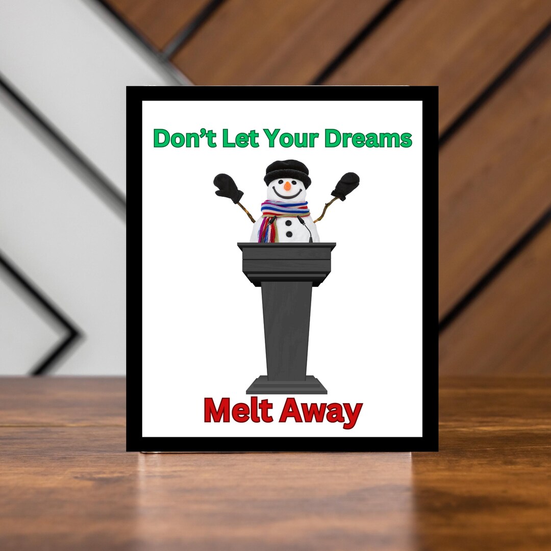 Holiday Season Motivational Poster Print, Thoughtful Gift, Wall Art ...