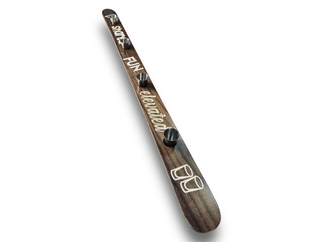 Bachelorette Bash Essential - Custom Wooden Shotski for Unforgettable ...