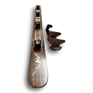 Customizable Wooden Shotski - Unique Bar Accessory for Ski Enthusiasts ...