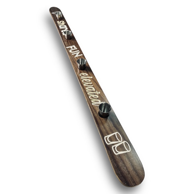 Custom Engraved Wooden Shot Ski: Wedding & Party Fun - Etsy