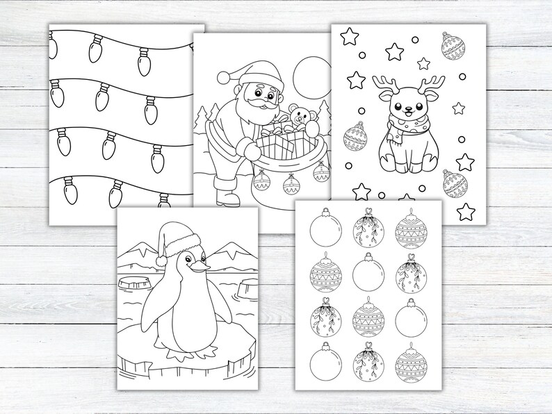 15 Christmas Coloring Pages, Christmas Printable, Christmas Printables ...