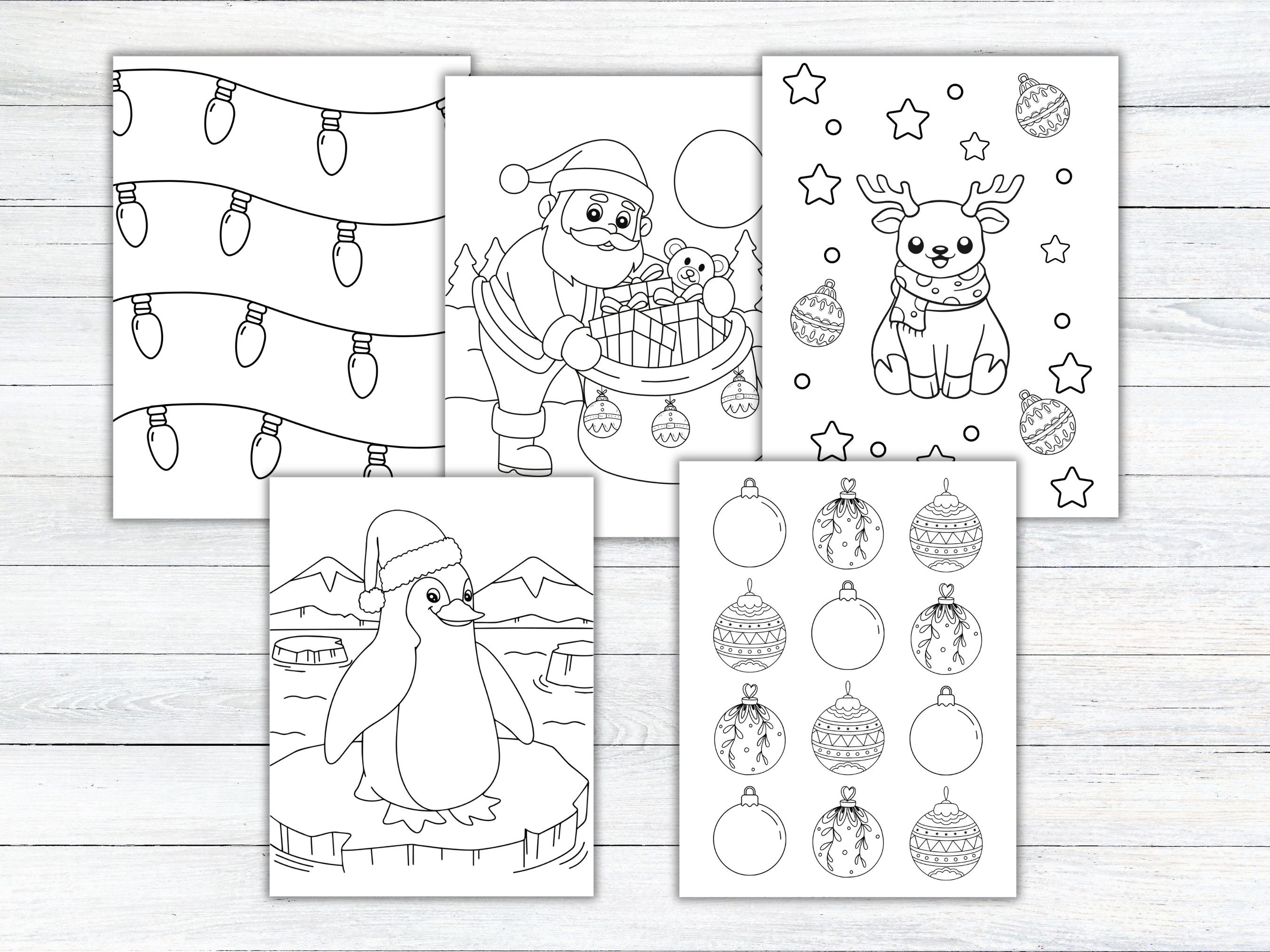 15 Christmas Coloring Pages, Christmas Printable, Christmas Printables ...